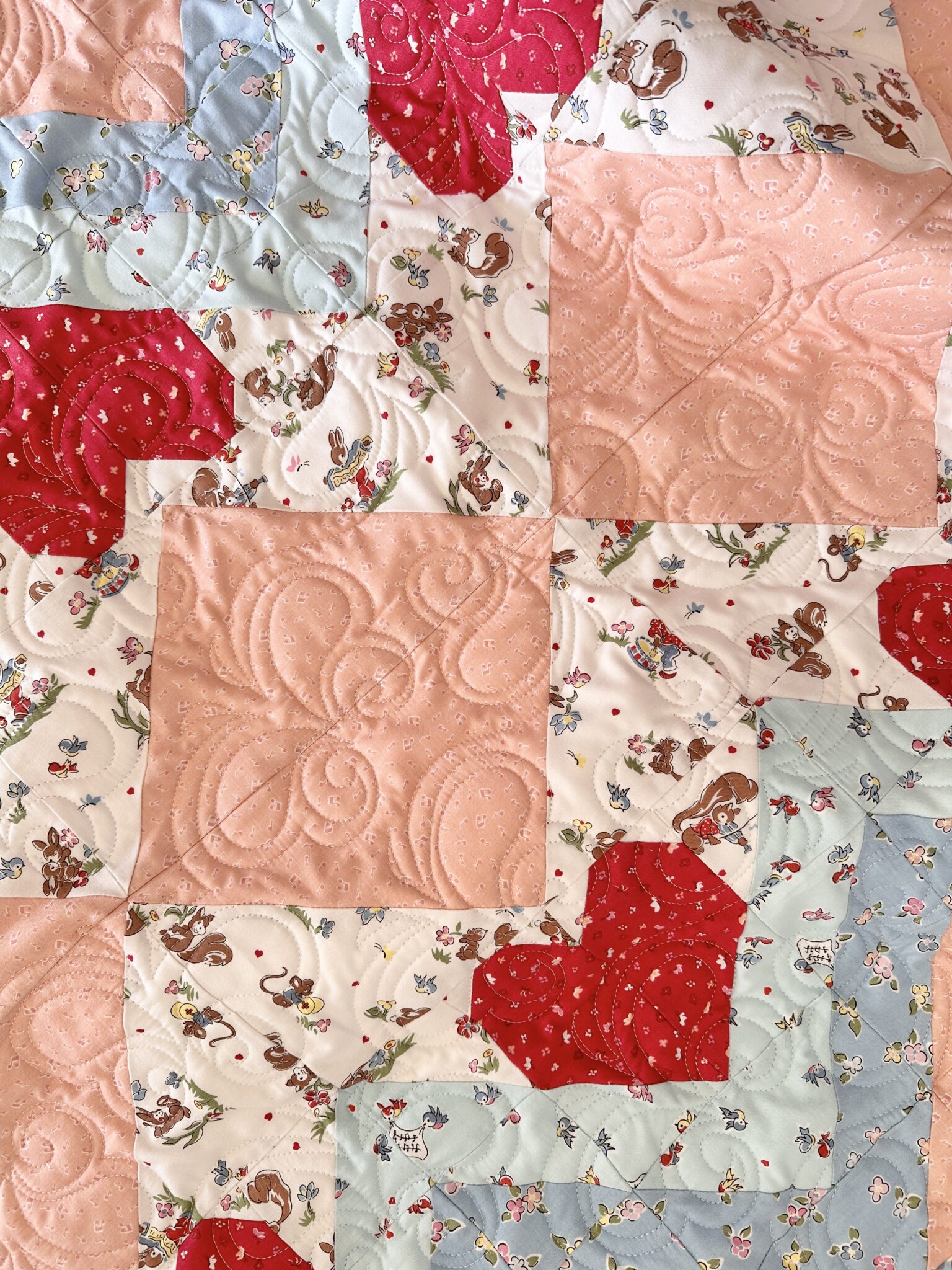 The Love Yourself First Quilt in Love Notes