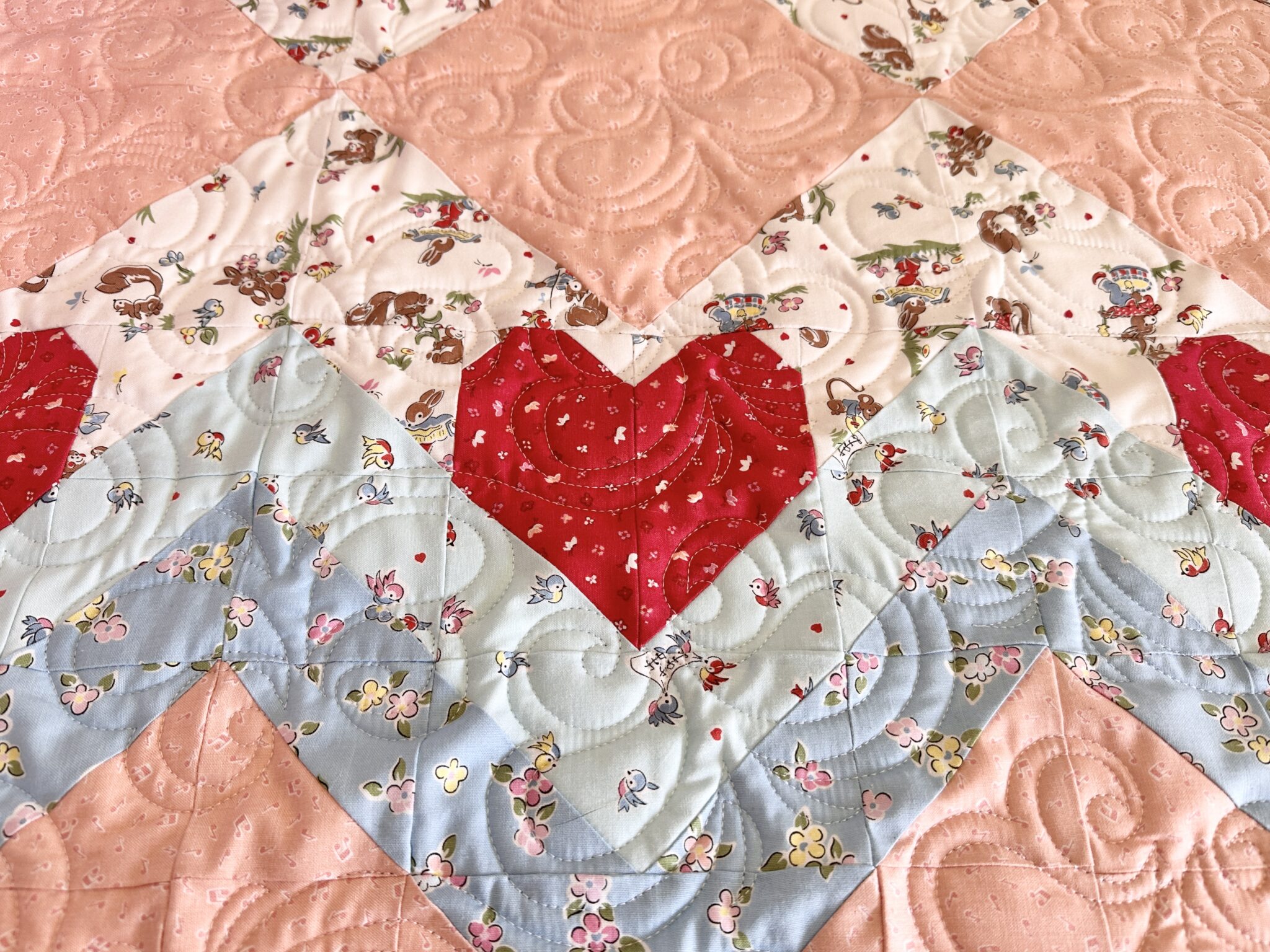 The Love Yourself First Quilt in Love Notes