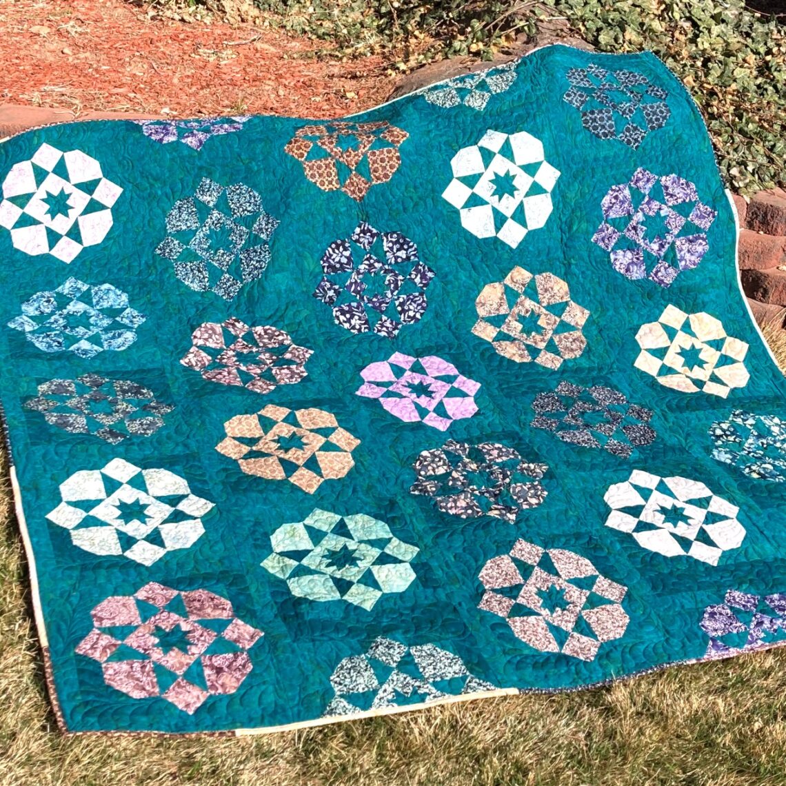 Andromeda featuring Victorian Garden Batiks