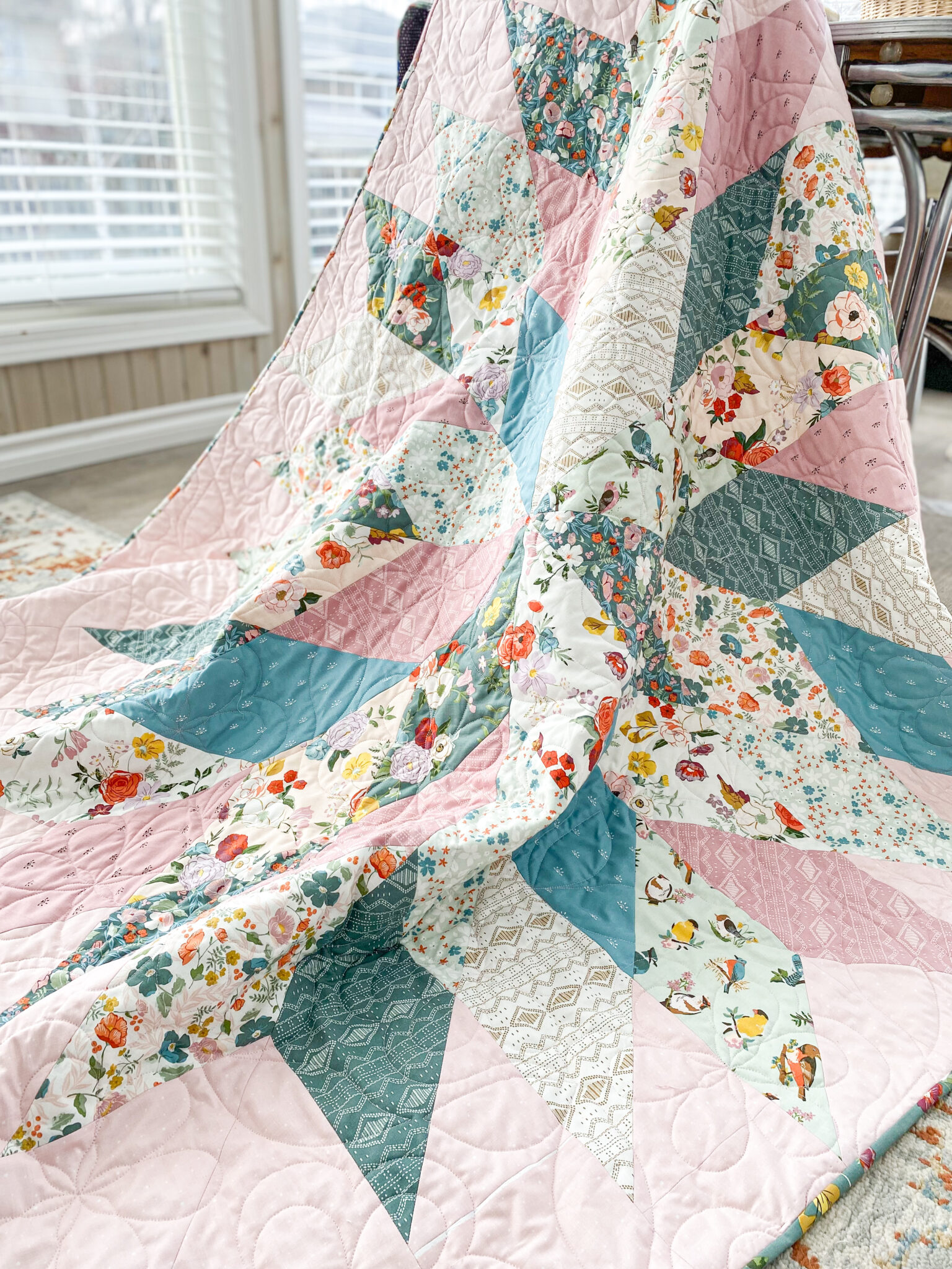 Winged Medley of a Homestead Quilt