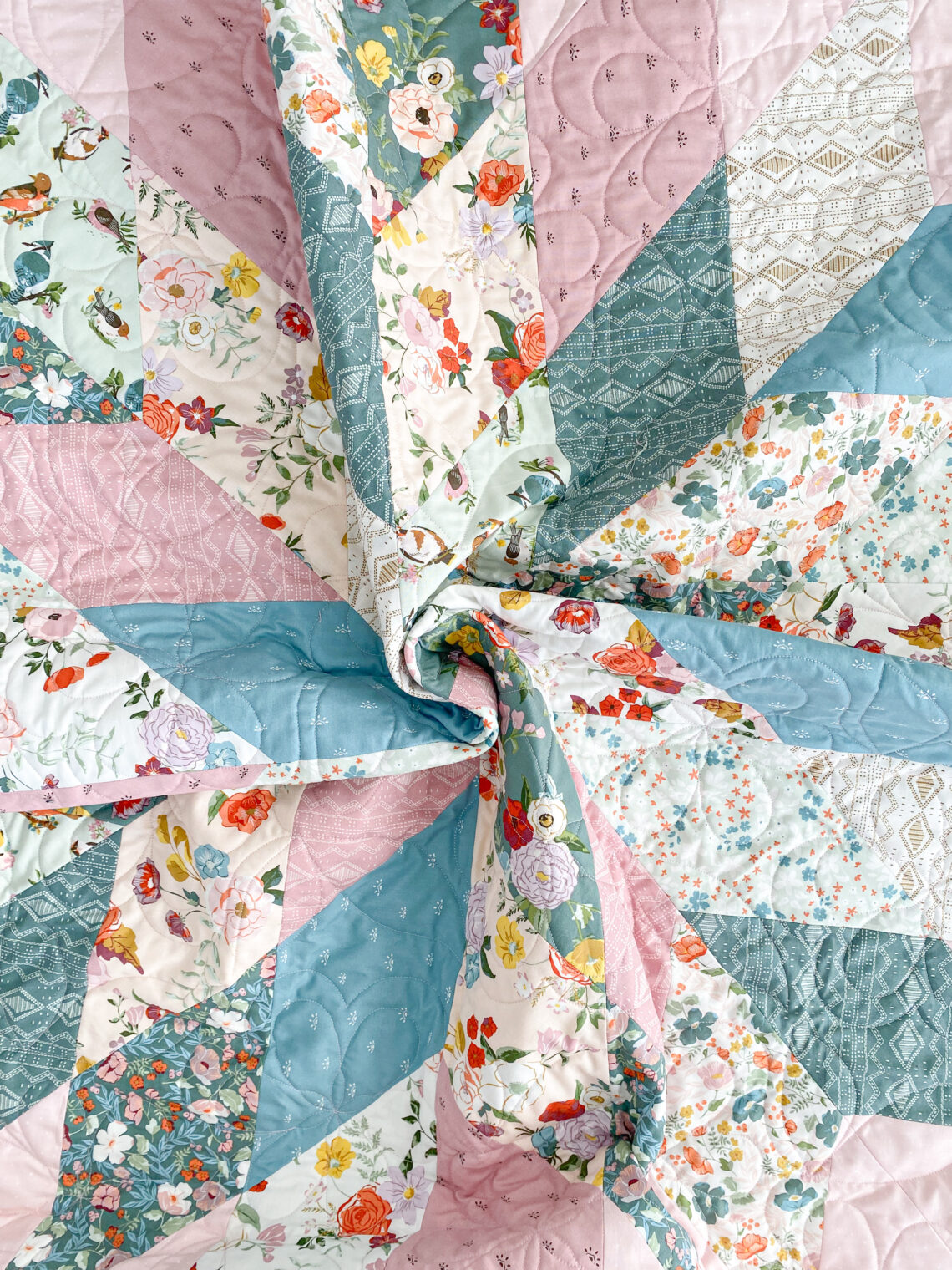 Winged Medley of a Homestead Quilt