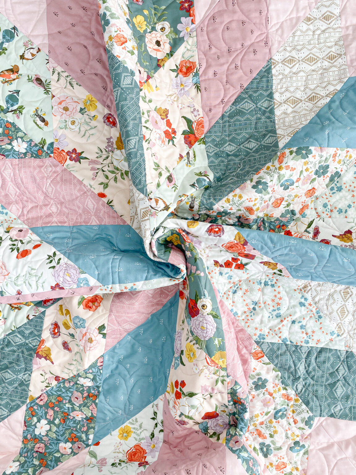 Winged Medley of a Homestead Quilt