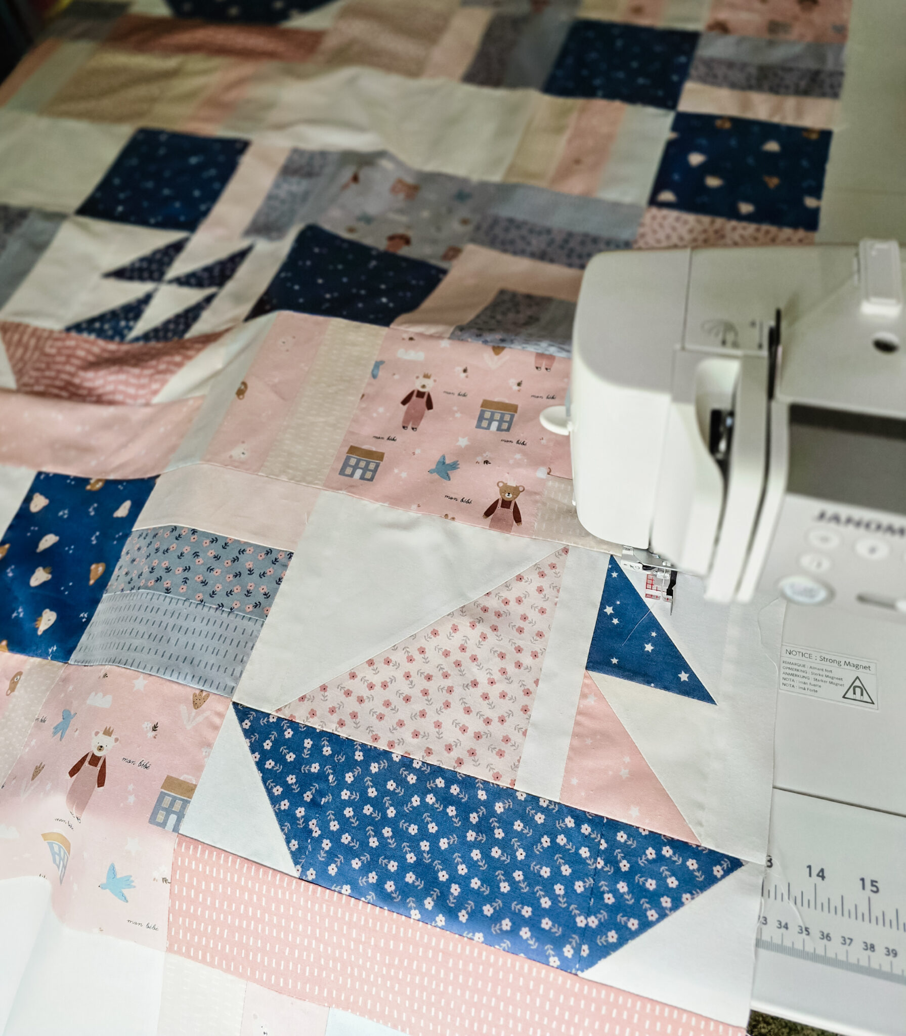 Little Skipper Quilt with Cozy Bebe