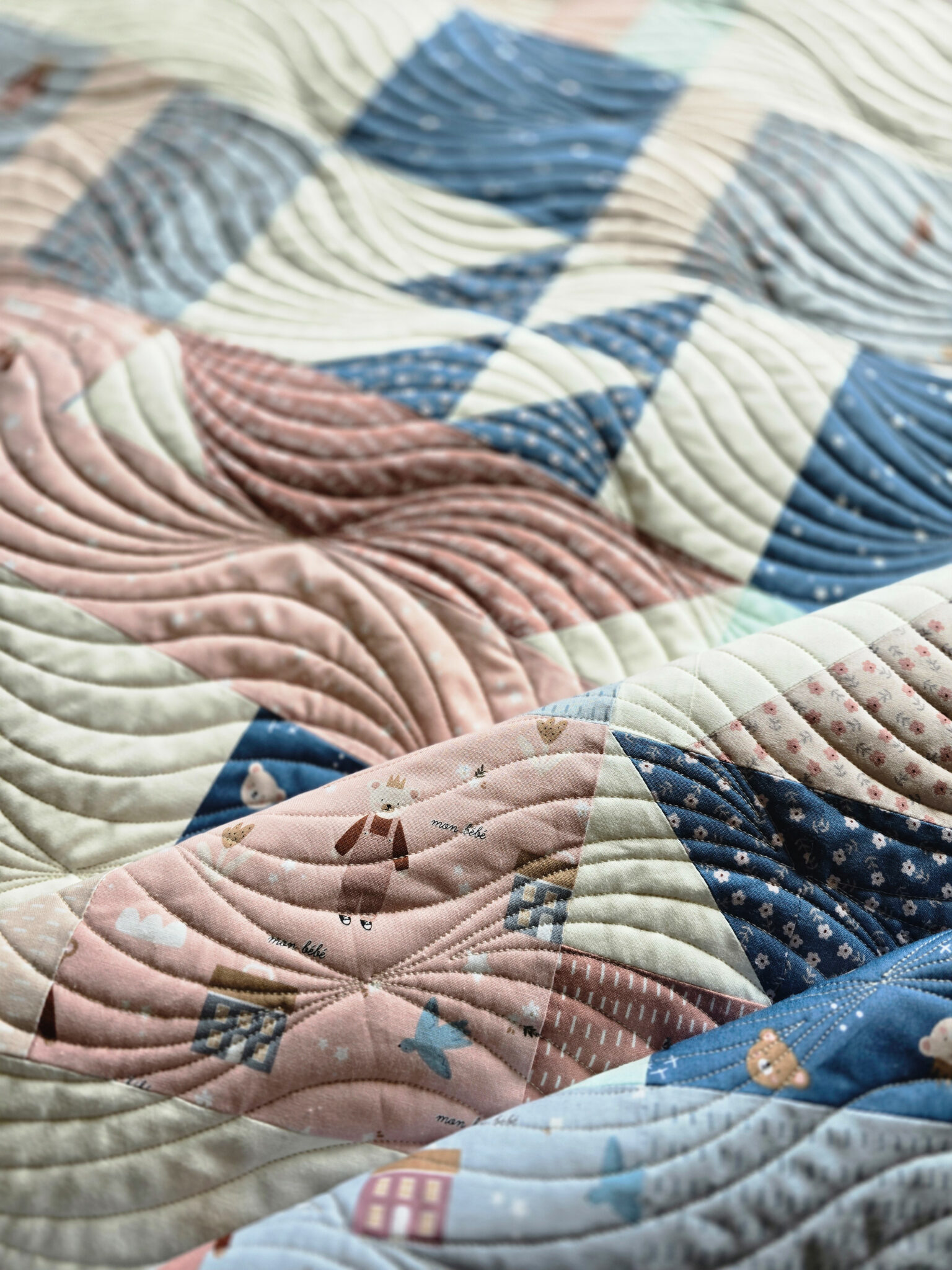 Little Skipper Quilt with Cozy Bebe