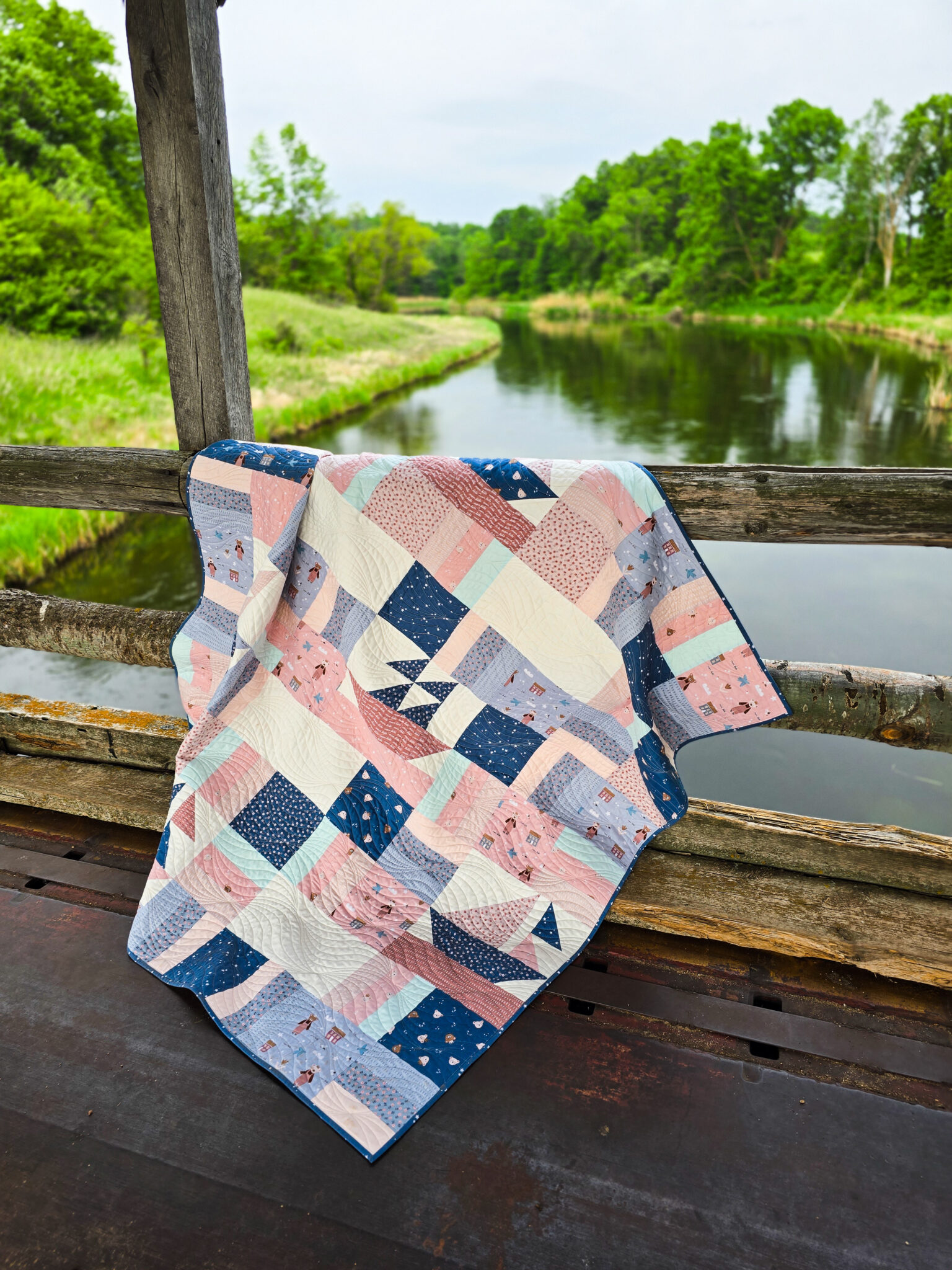 Little Skipper Quilt with Cozy Bebe