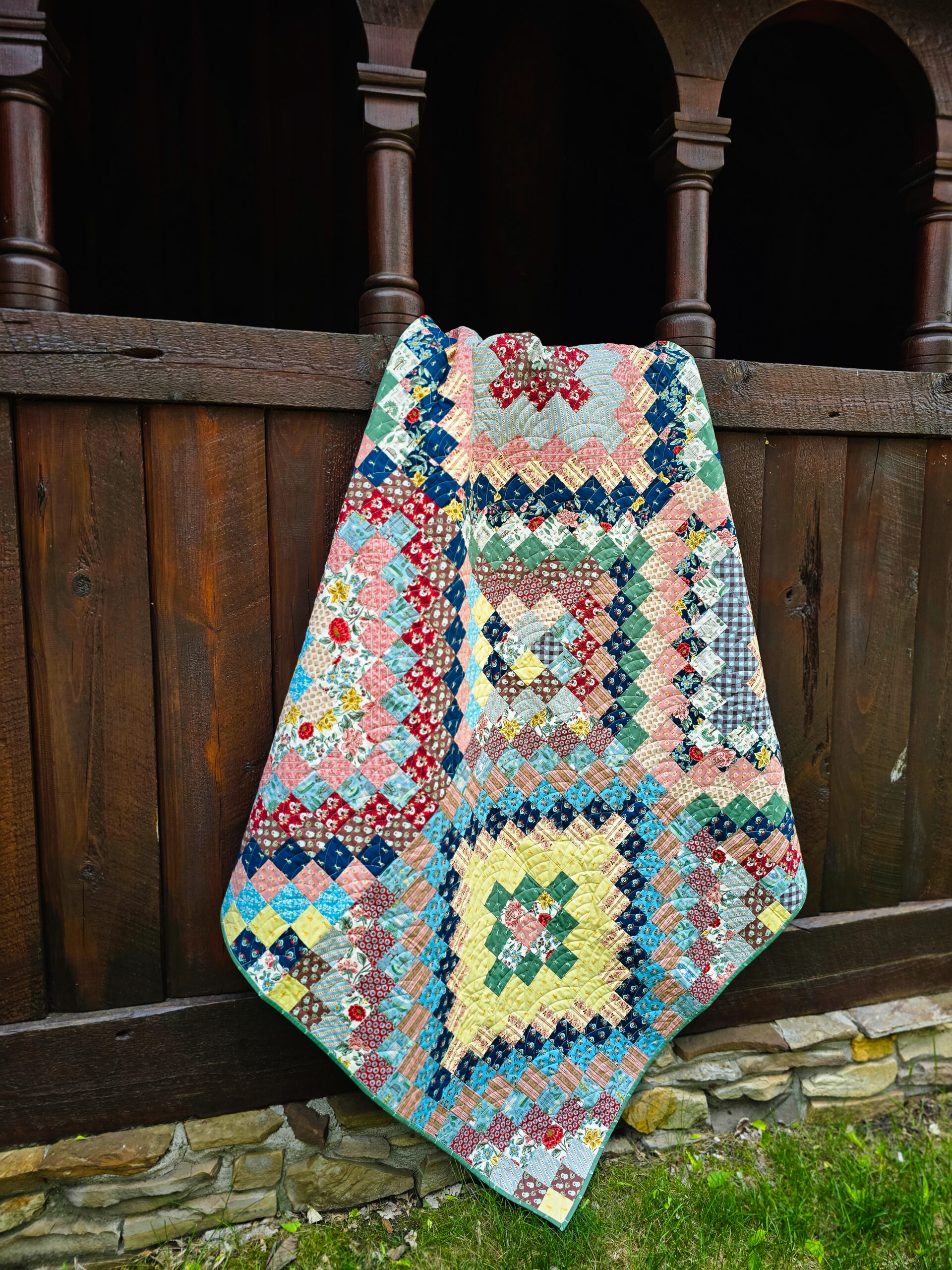 Highbury Quilt: A Fresh Take on the Trip Around the World
