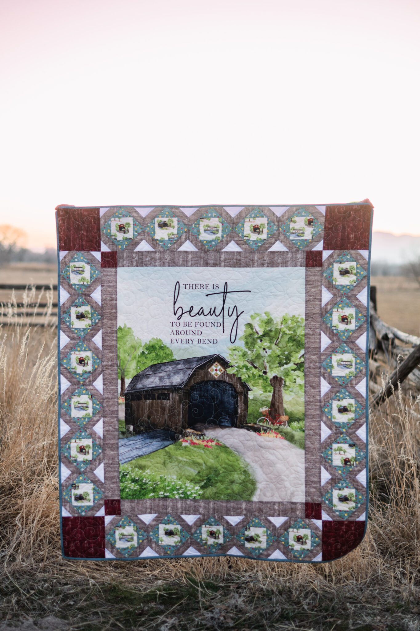 Free Patterns with Covered Bridges in Spring!