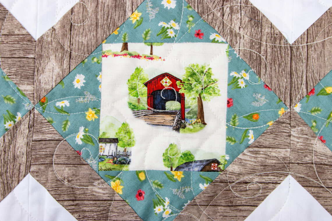 Free Patterns with Covered Bridges in Spring!