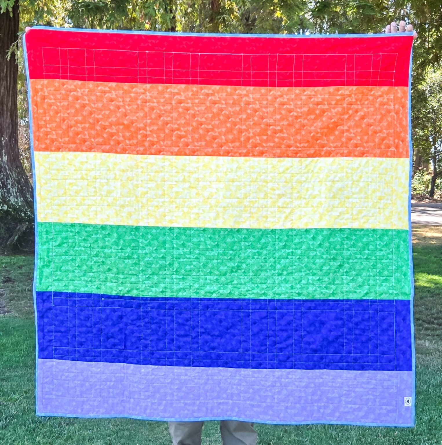 New Box of Crayons Square Up Baby Quilt