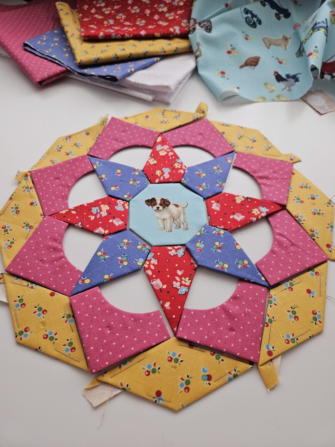 Tudor Rose EPP Cushion - Simple Pleasures