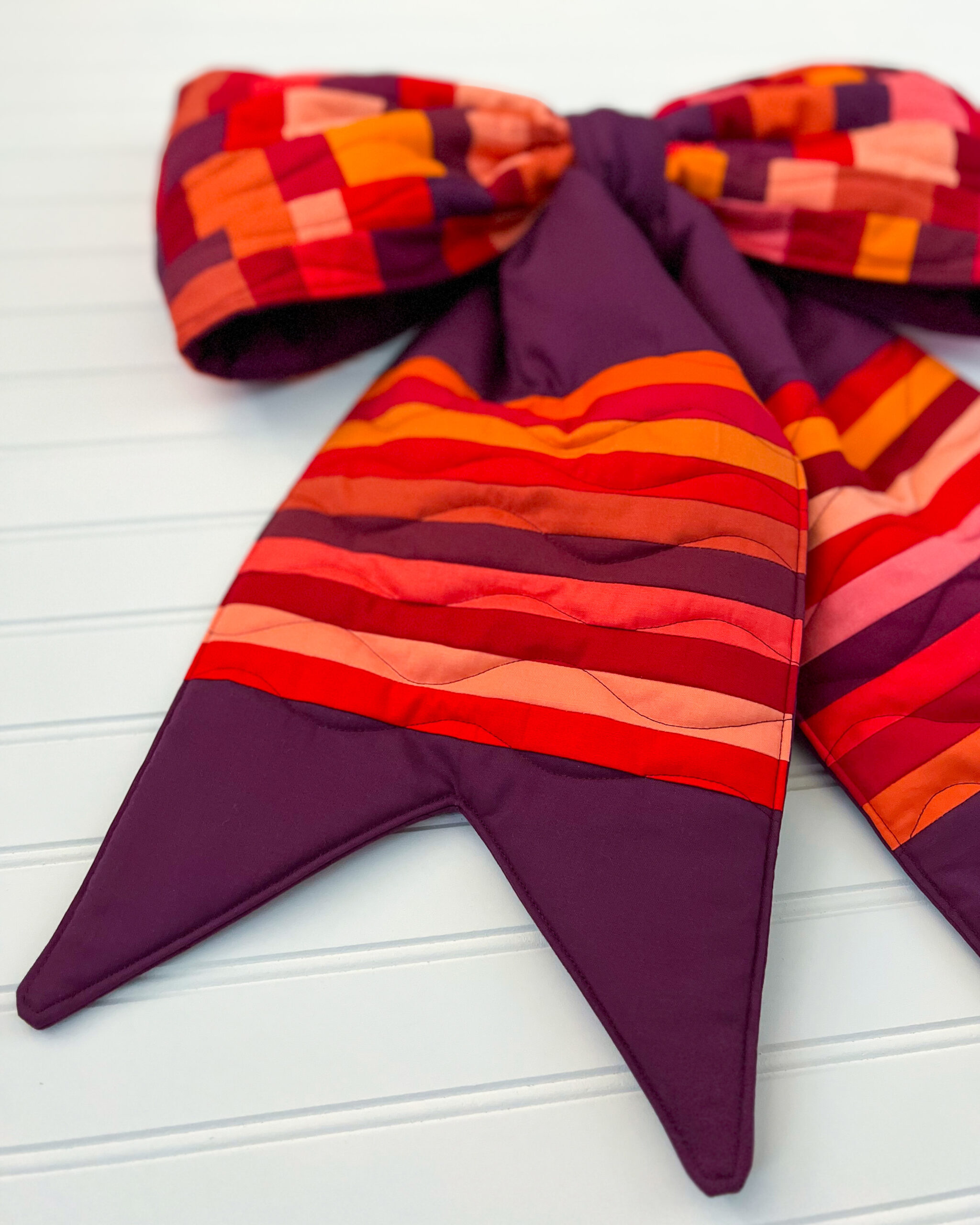 Make it Modern - The Big Giant Quilted Bow