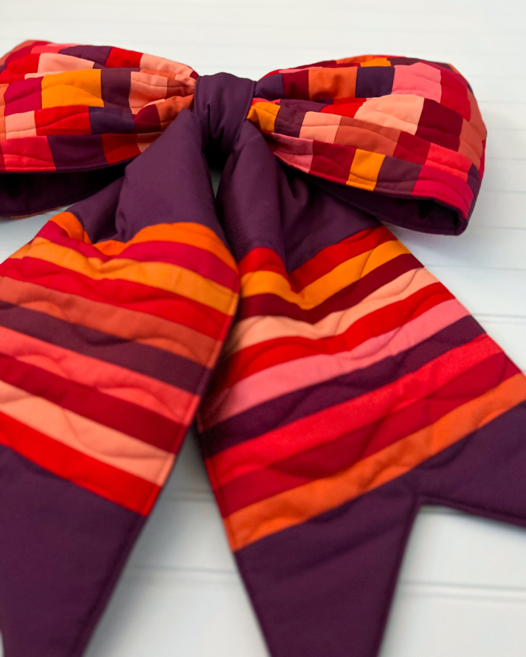 Make it Modern - The Big Giant Quilted Bow