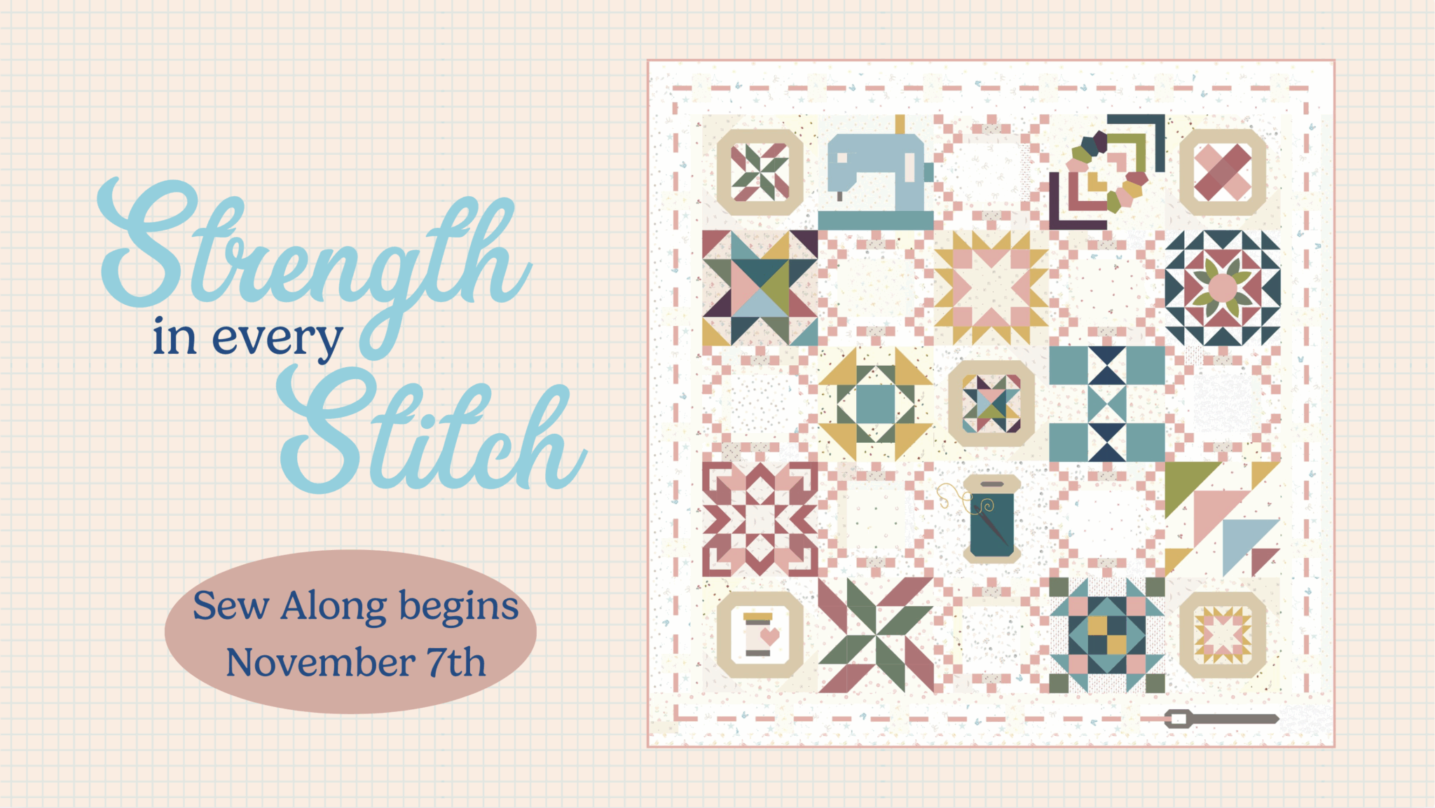 Strength in Every Stitch Sew Along