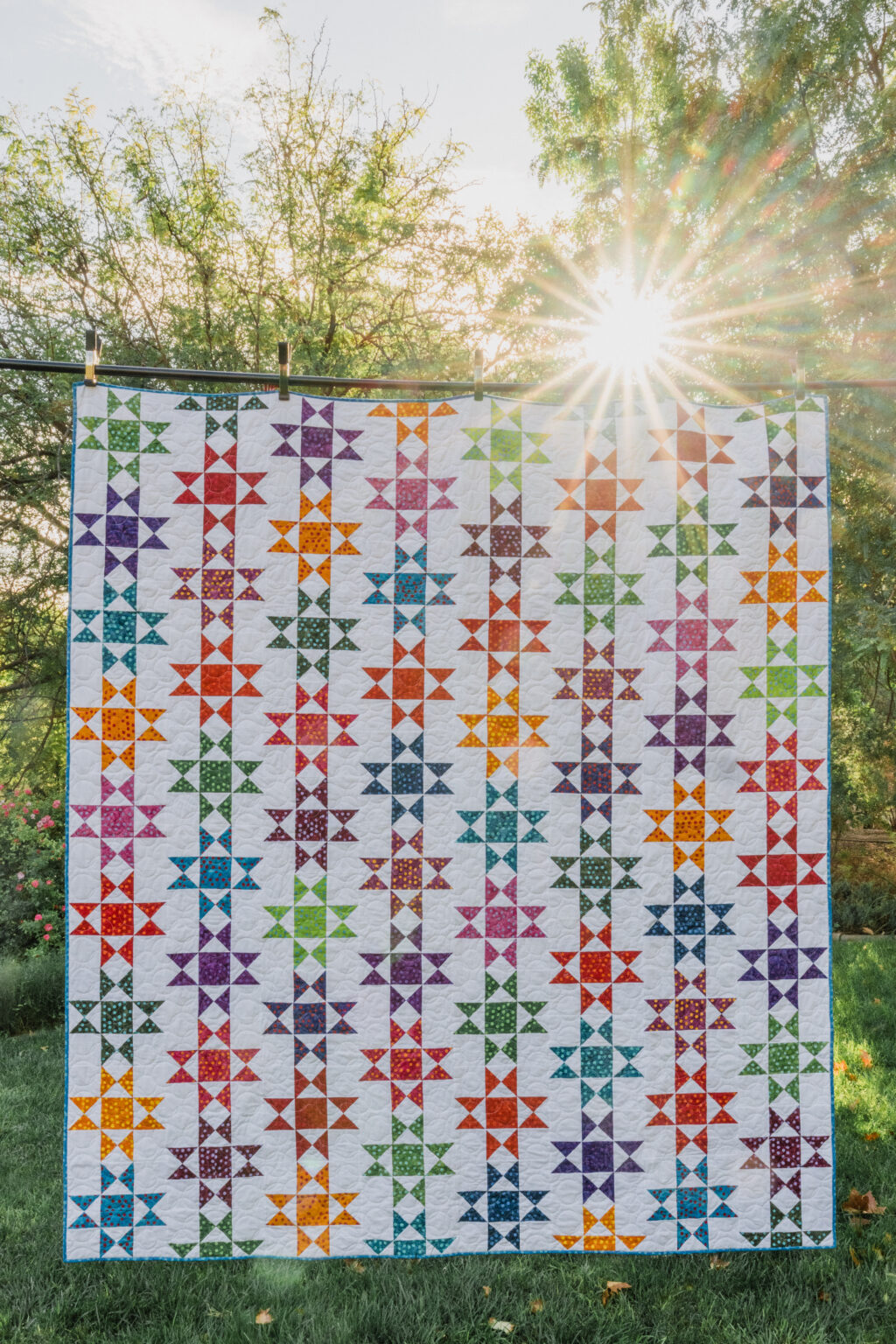Zelda Quilt in Polka Pop Batiks
