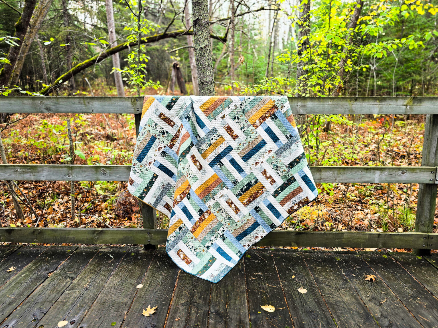 Let’s Wander with Sunday Morning Quilt – Rolie Polie Friendly Pattern