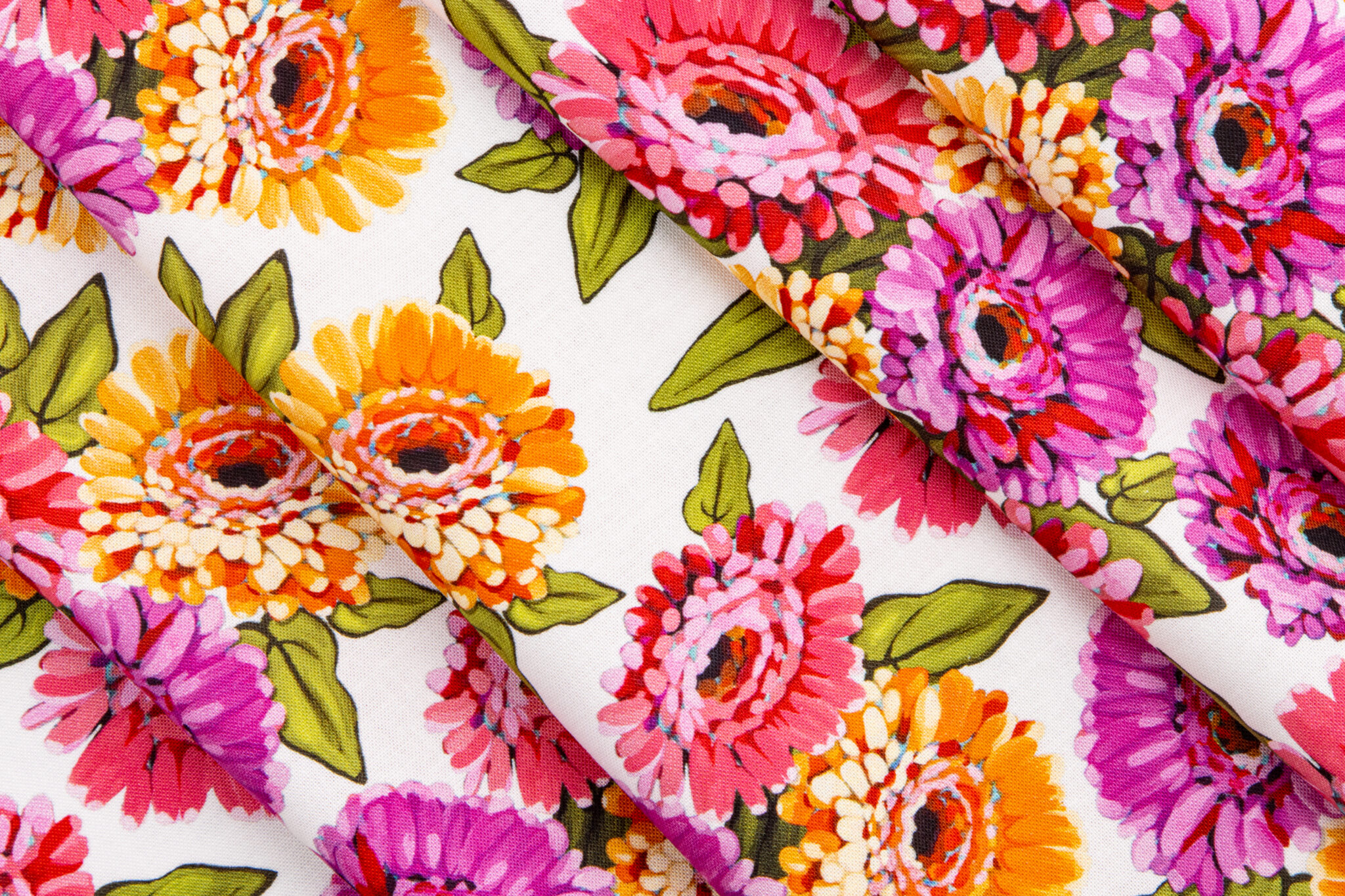 Zinnias by Lila Tueller