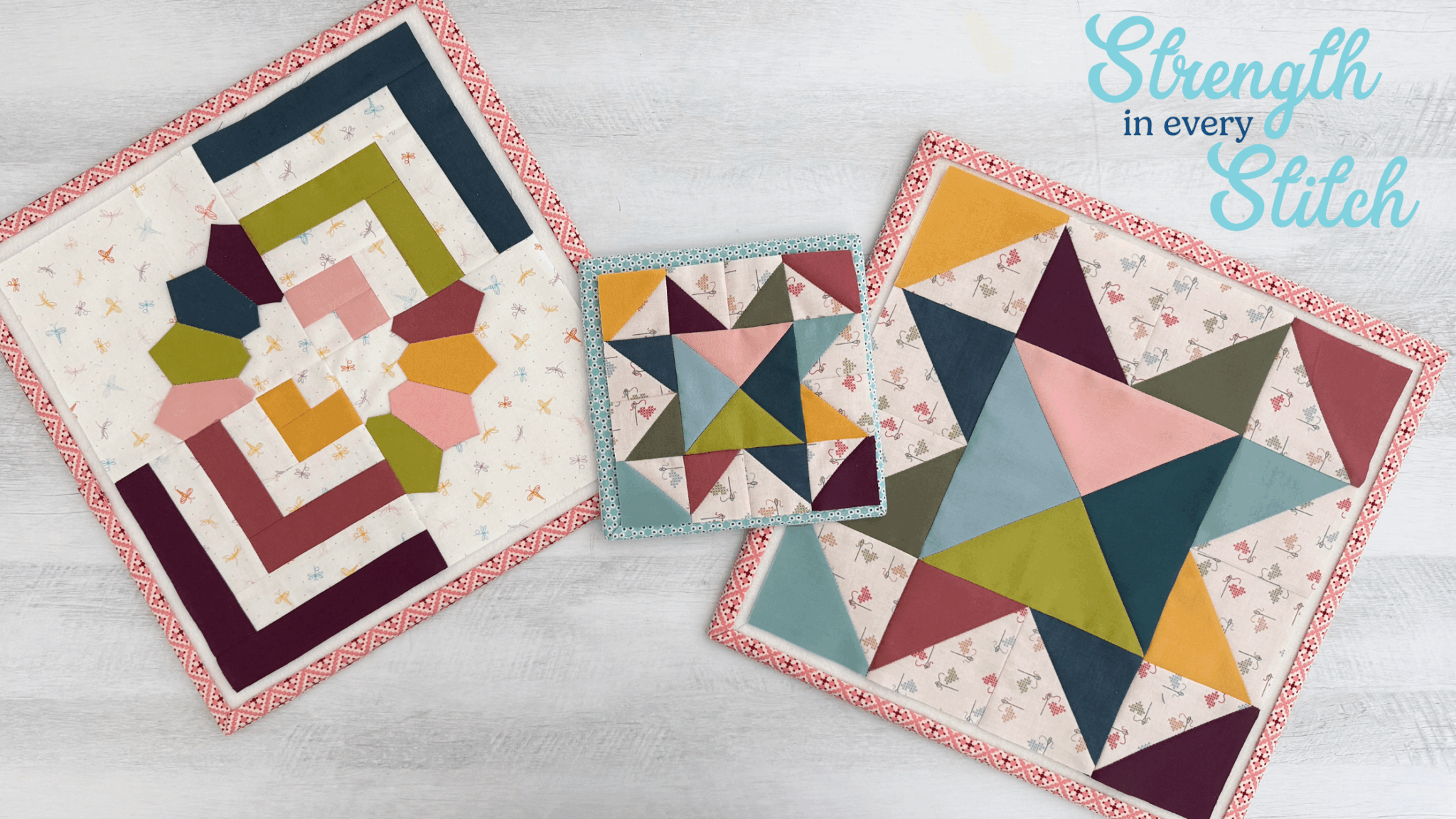 Strength in Every Stitch – Blocks 5 & 6