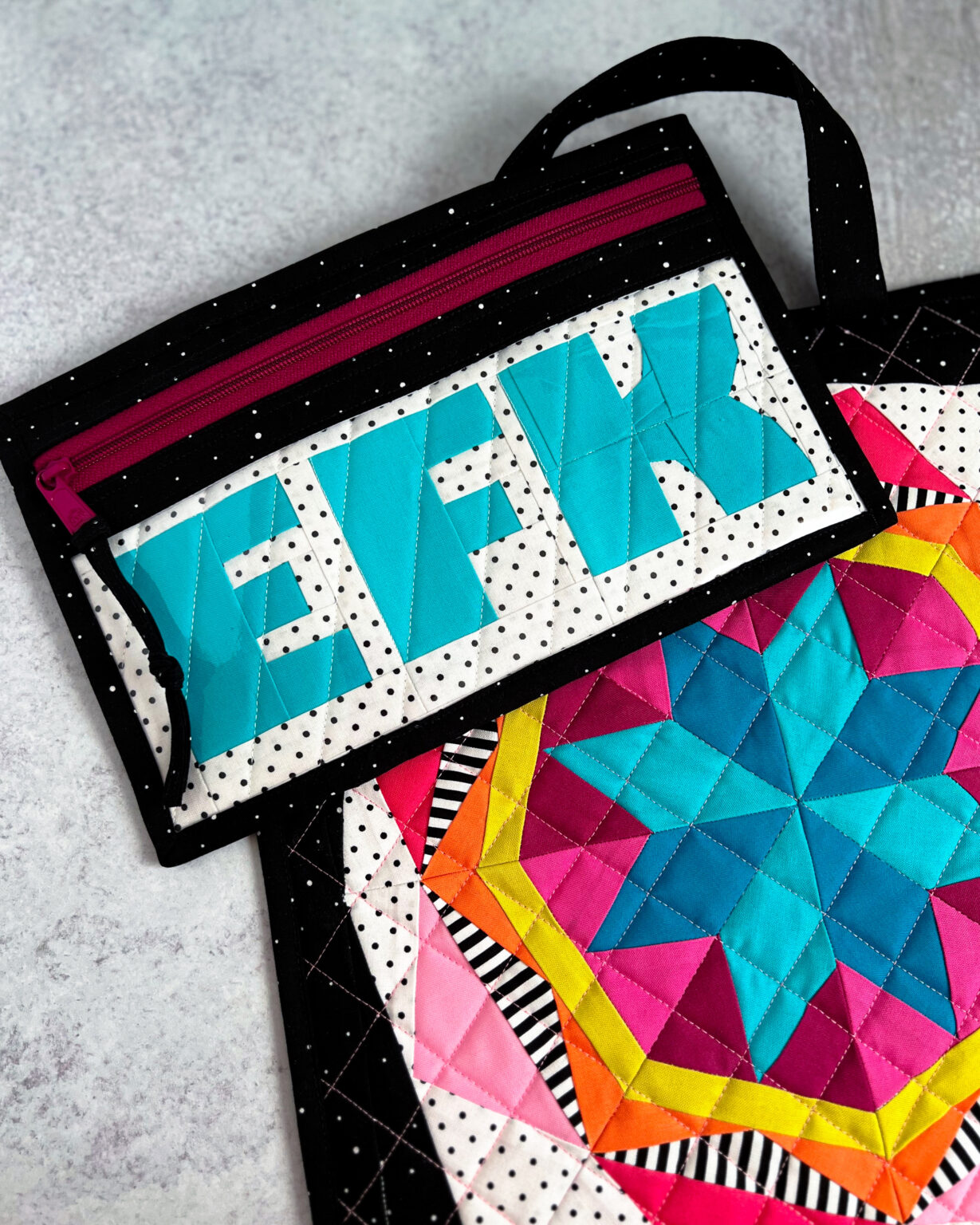 Make It Modern: Personalized Project Bags with a Twist