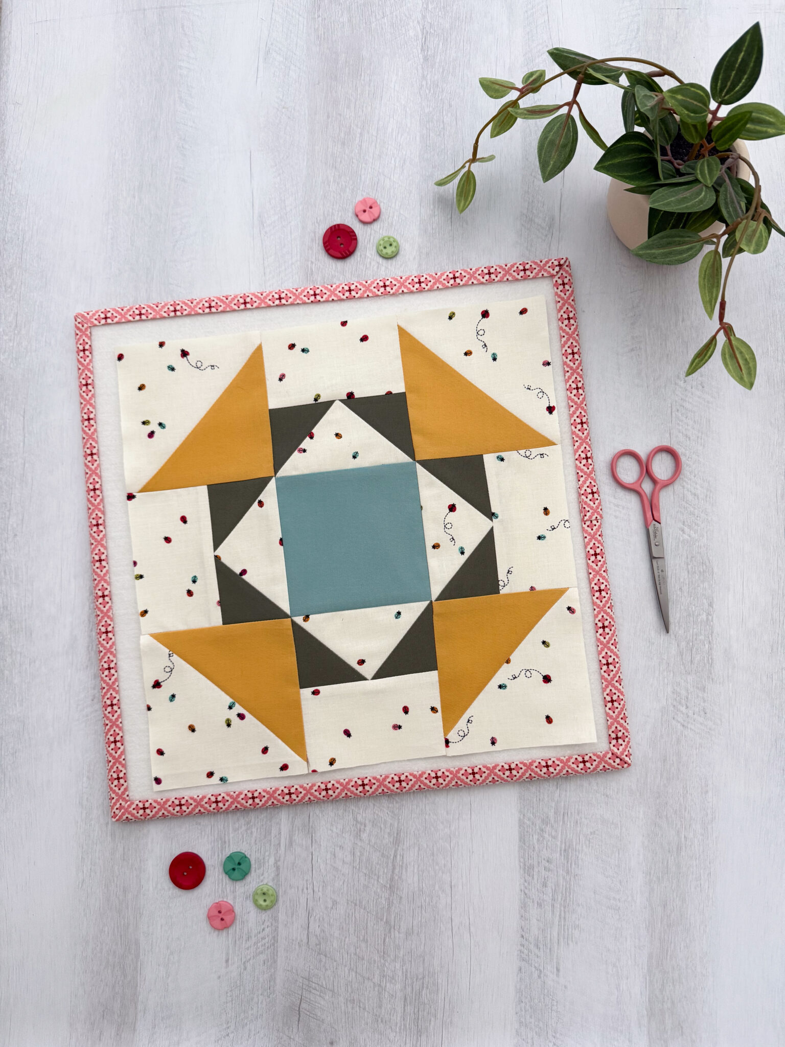 Strength in Every Stitch - Blocks 1 & 2