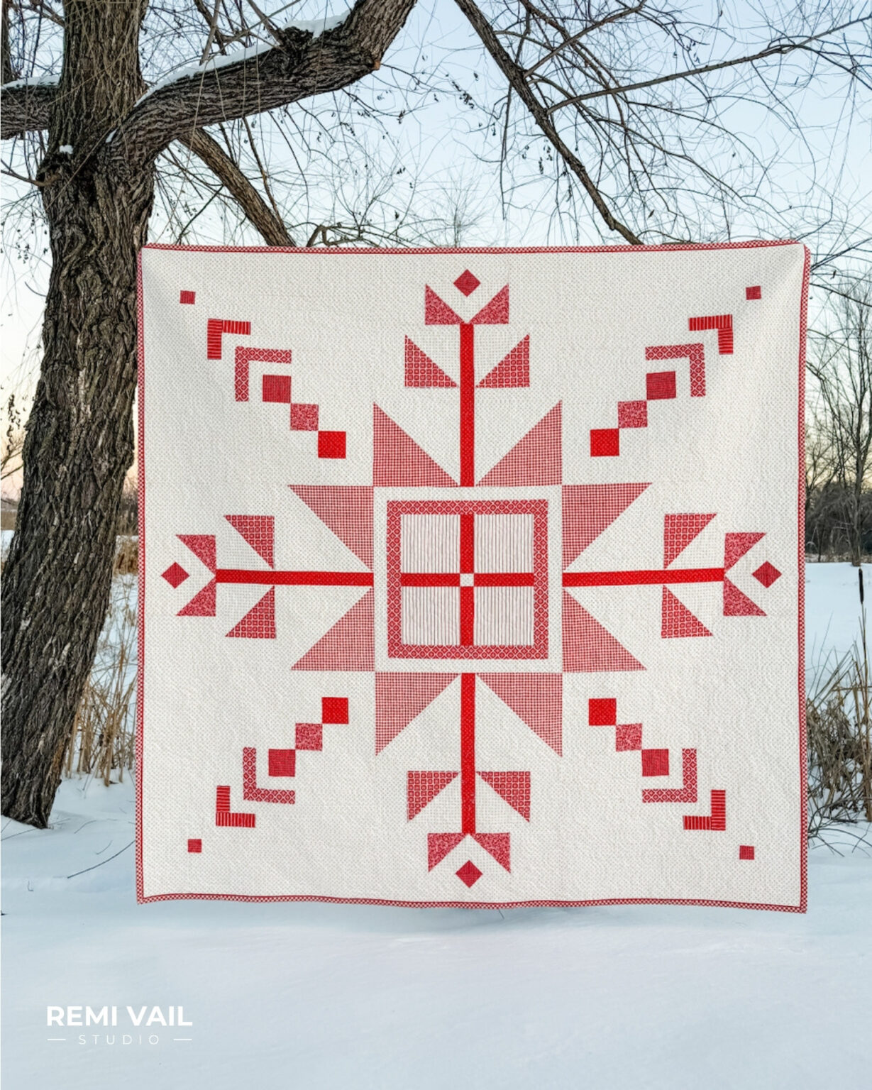 Radiant Ruby - Lumi Quilt
