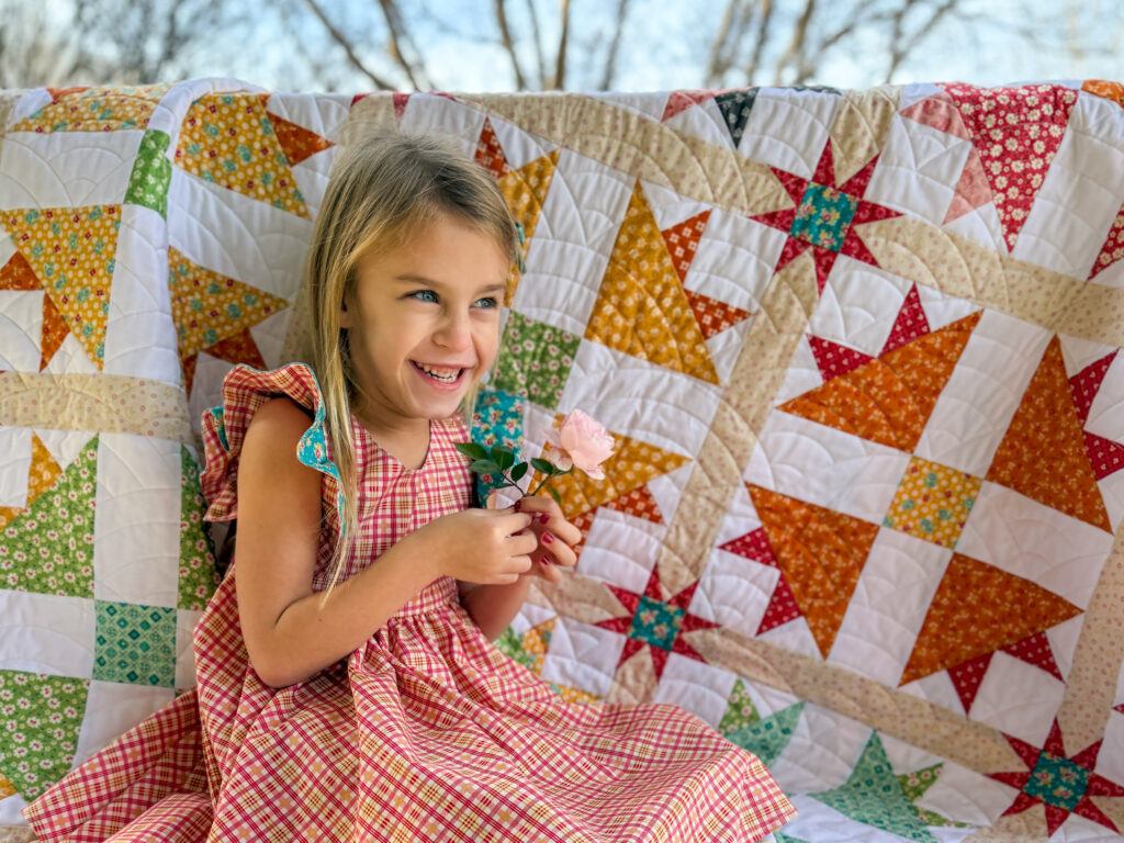 A Farm Girl Dream: Sewing with the New Farmer's Daughter Collection!