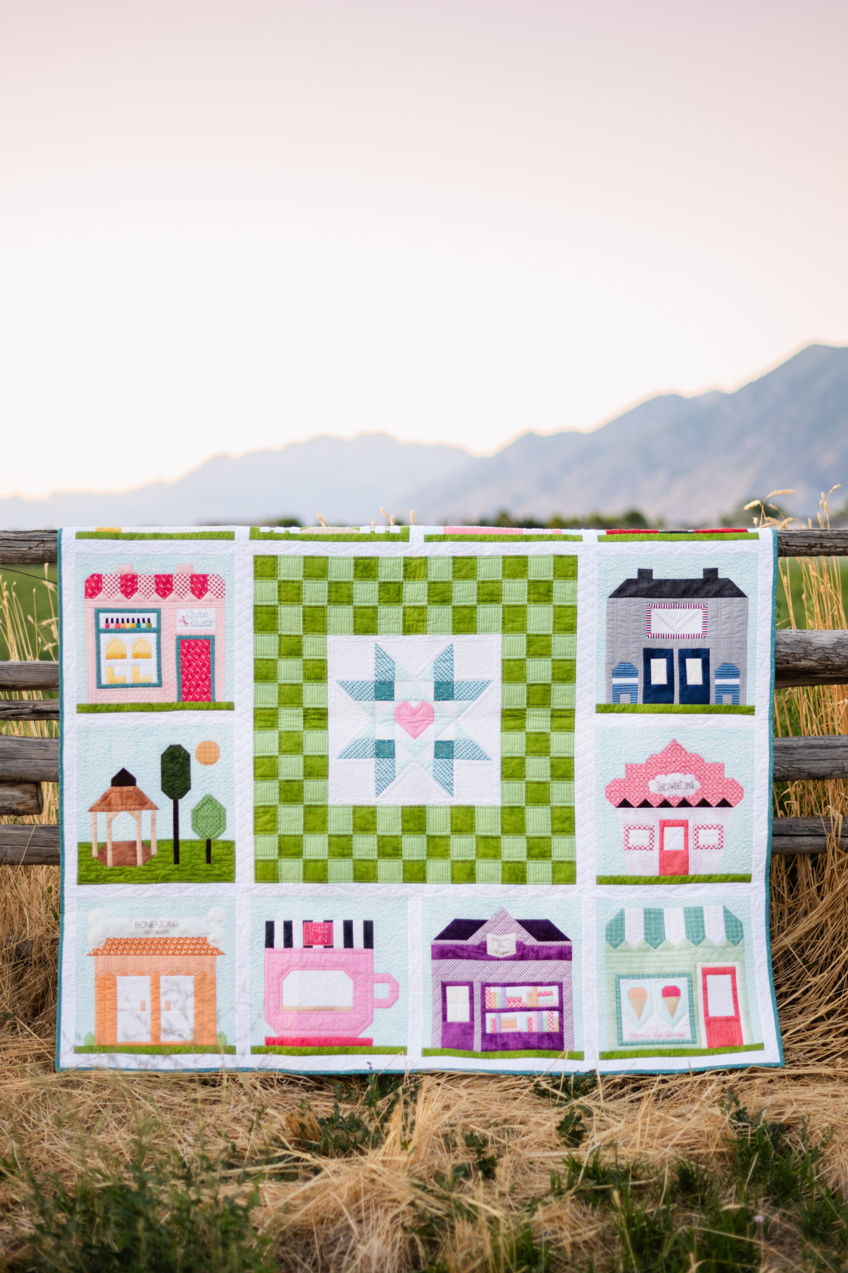 2026 Kit of the Month: Our Town Quilt!