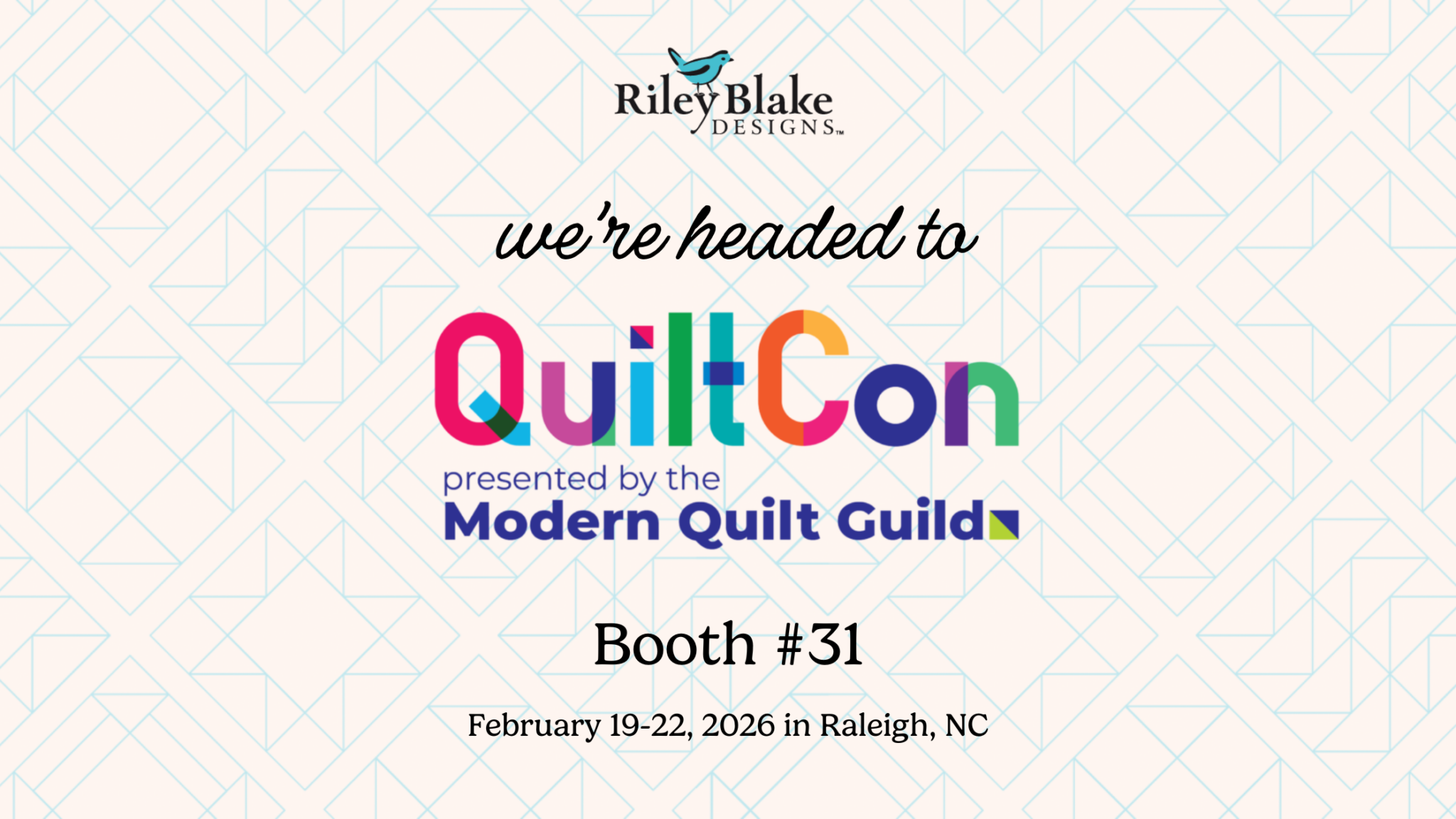 QuiltCon 2026 - Here we Come!