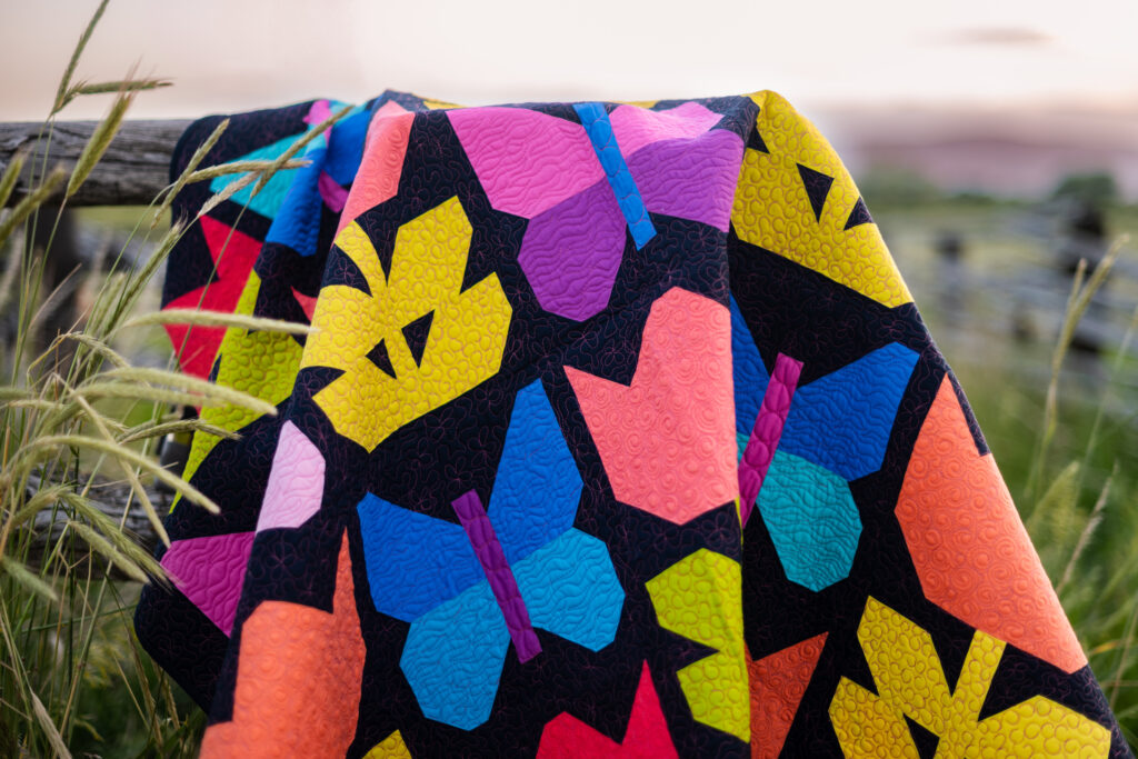 New Quilt Patterns from Christa Quilts: Dancing Stars & Butterfly ...